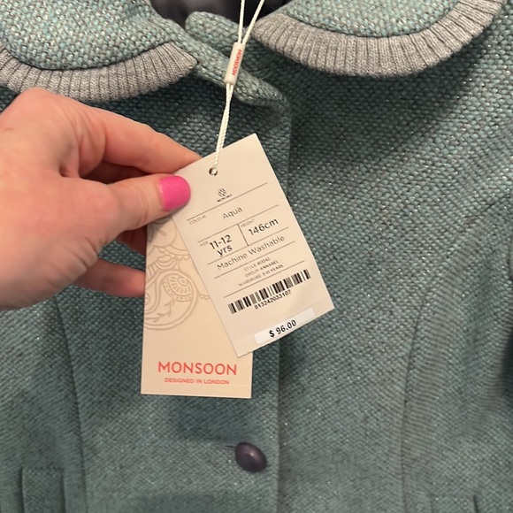 Monsoon | Jackets & Coats | Nwt Gorgeous Girls Monsoon Brand Princess ...